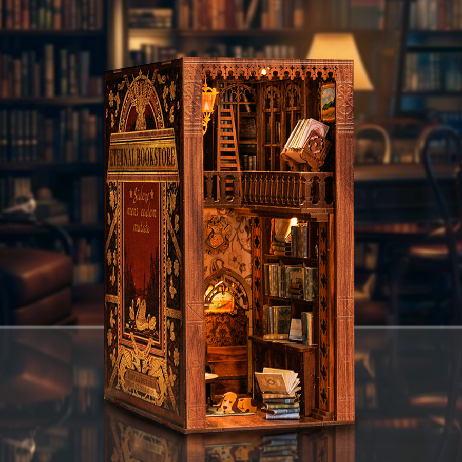 Official Book Nook® | DIY Miniature 3D Book Nook Kits